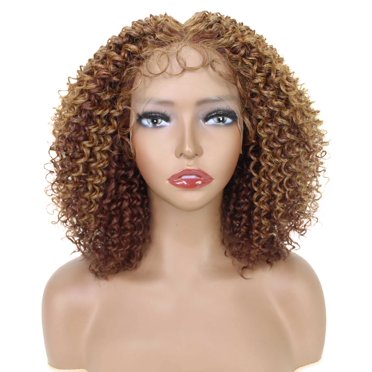 LUXLUXE Talia HD Lace Front Edgy Rounded Ringlet Curls With Fine Baby ...