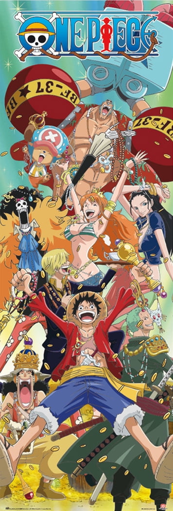 One Piece - Manga / Anime TV Show Door Poster (All Characters) (Size ...