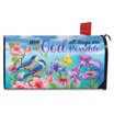 Briarwood Lane, Mailbox Cover, 6.5"x19", Bluebirds and Daffodils ...