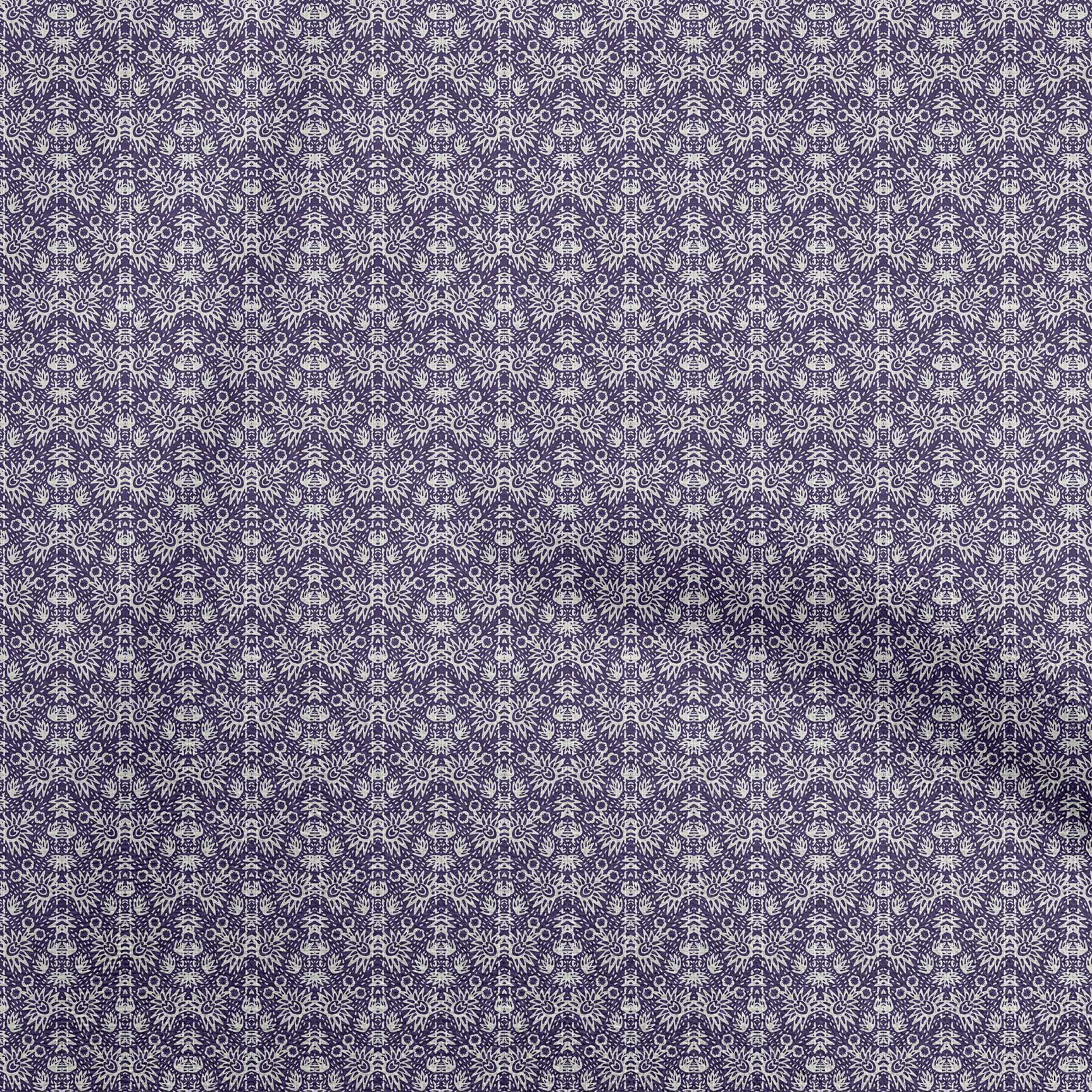 oneOone Velvet Purple Fabric Texture Sewing Material Print Fabric By ...