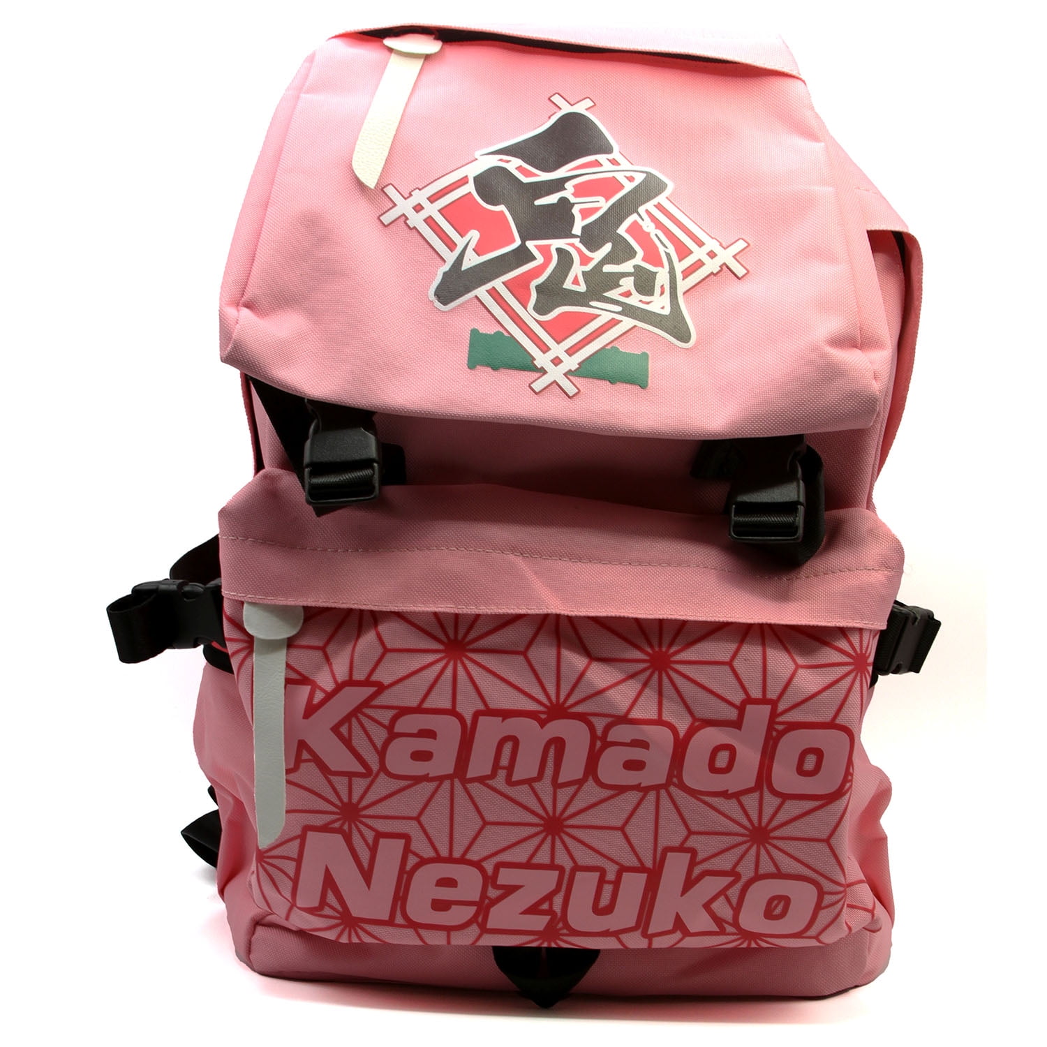 Nezuko Kamado Pattern Kanji - Demon Slayer 17" School Backpack ...