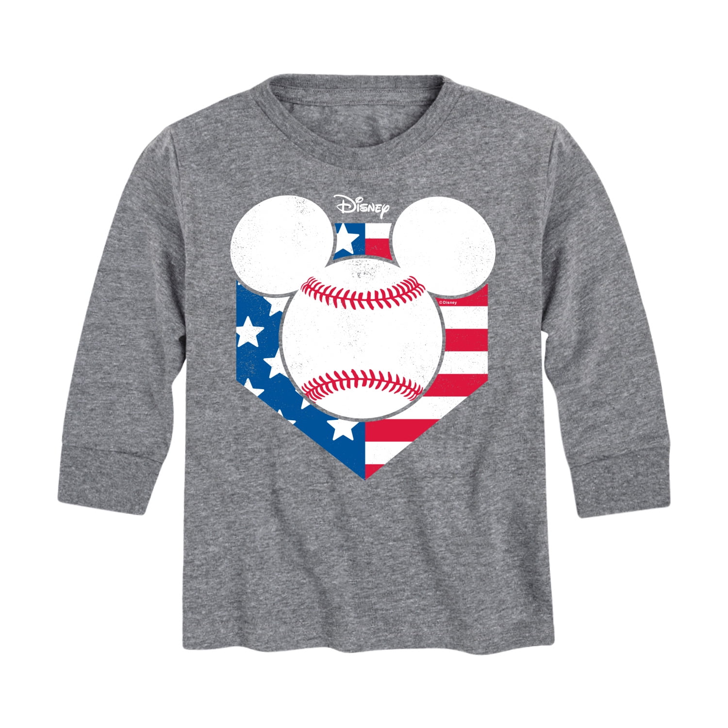 Disney - Americana - Mickey Baseball Flag Diamond - Toddler And Youth ...