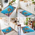 Rectangle Rug 2x3ft Area Rug, Underwater Diving Tiger Ocean Life Area ...