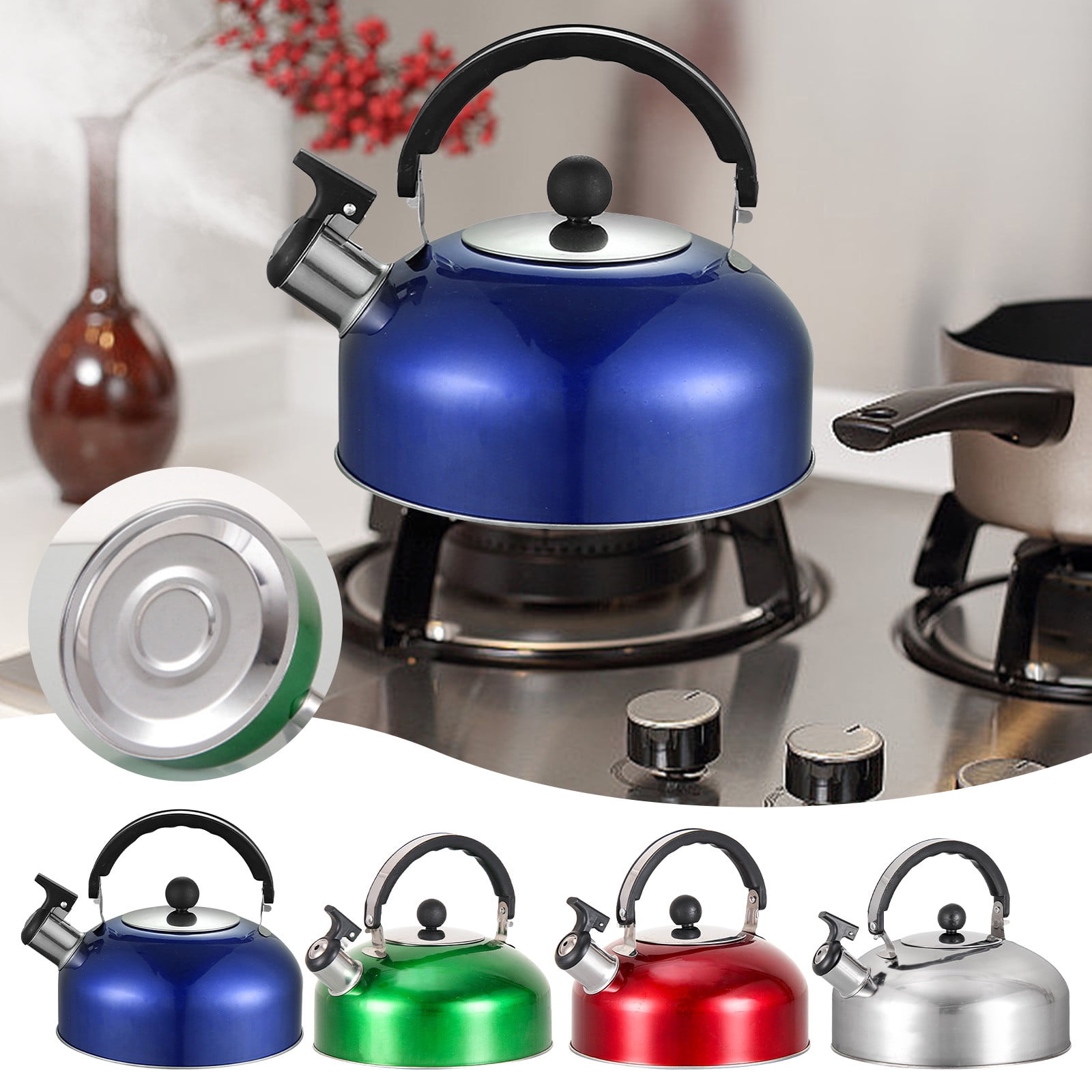 Click here for Vaidha Tea Kettle For Stove Top  Whistling Stoveto... prices