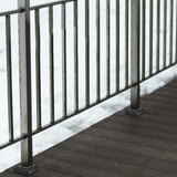 Qiysamall 2pcs Column Wrap For Porch Railing Post Cap Fence Post Sleeve ...