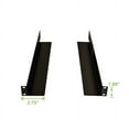 NavePoint Adjustable Rack Mount Server Shelf Shelves Rail Rails 1U ...