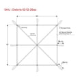 Snow Removal Tarps Snow Tarp Demo 12' x 12' 26 oz Vinyl w/Webbing Loop ...