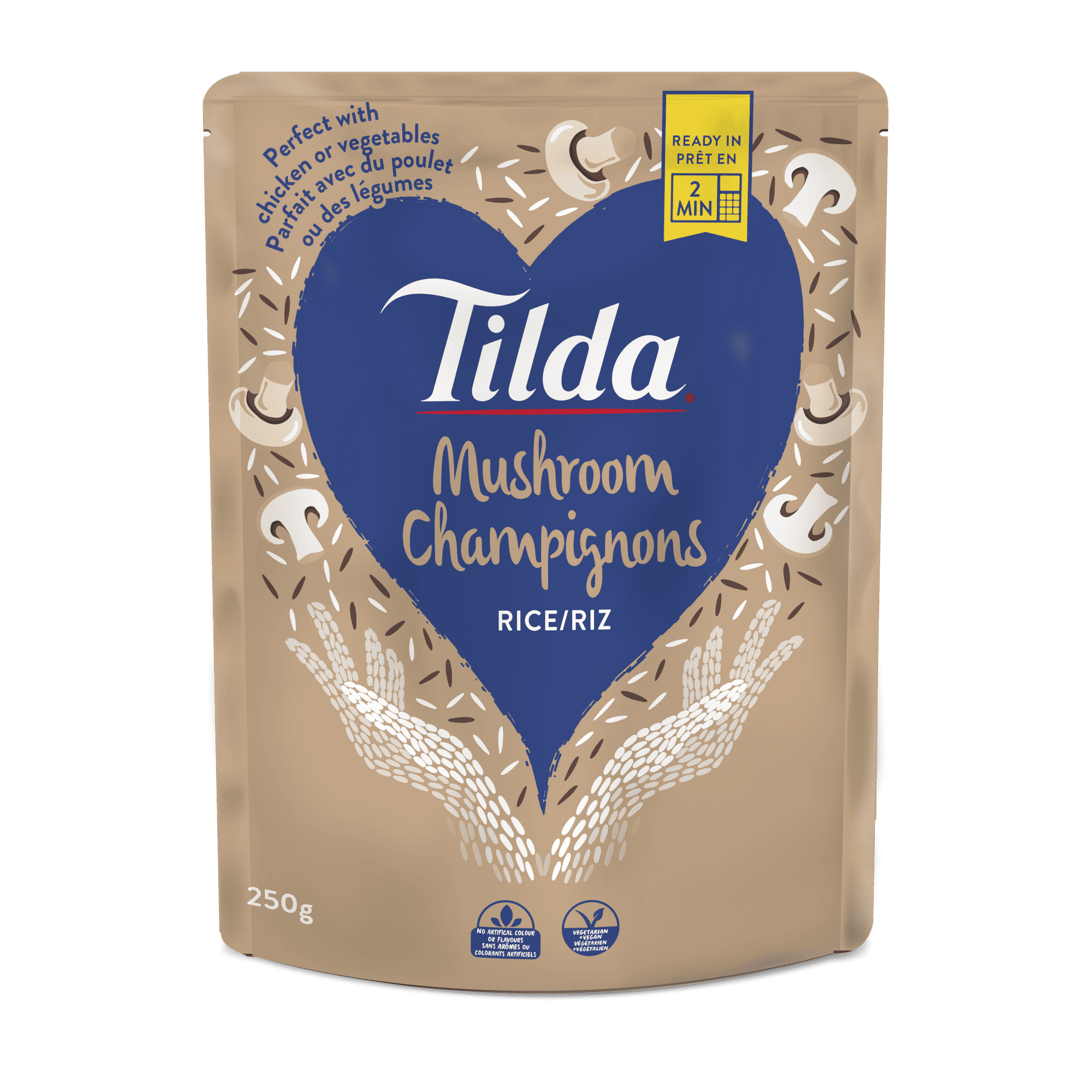 Click here for Tilda Mushroom Rice 250g prices