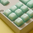 RREGER-ULTRAEQUIP Jade Keycaps, 160 Keys Double Shot, PBT RSA Profile ...