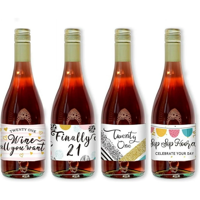 Diy Mini Wine Bottle Labels