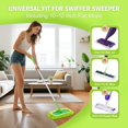 8 Pack Mop Pads Compatible with Sweeper, Dry Sweeping Cloths & Wet ...
