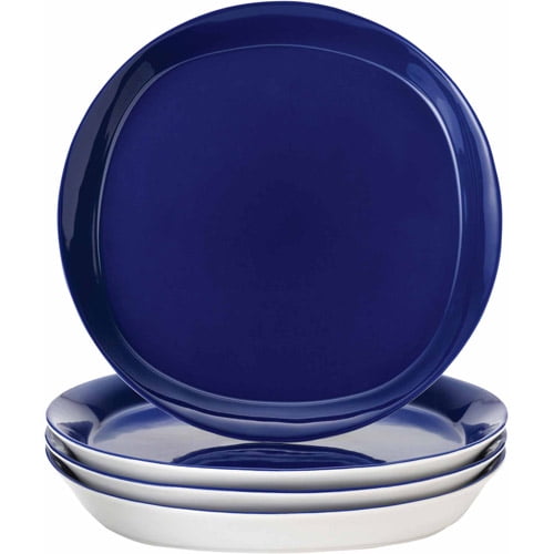 Rachael Ray Dinnerware Round and Square 4-Piece Stoneware Dinner Plate ...
