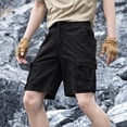 2026 Summer Shorts for Men Multi-Pocket Stretch Waist Elasticated Leg ...