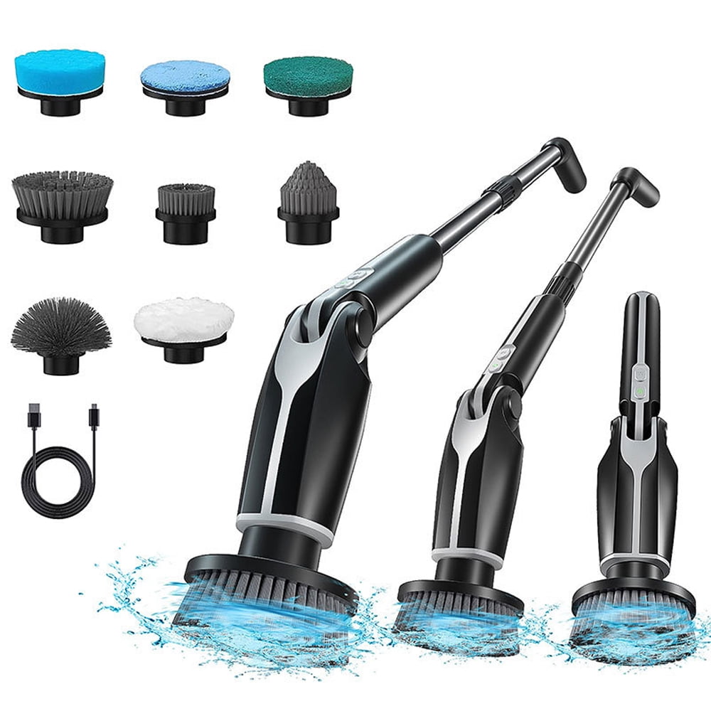 Click here for Tfixol 9-In-1 Electric Spin Scrubber With 9 Brush... prices