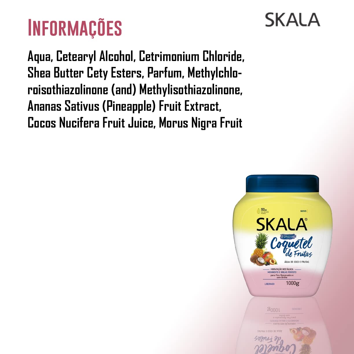 Buy Hair Treatment Mask Fruit Cocktail Skala 1kg Online at Lowest Price ...