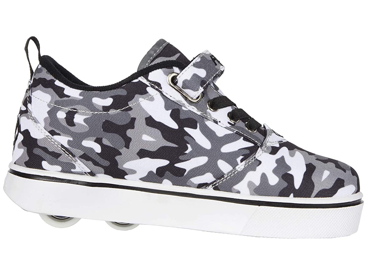 Heelys Pro 20 (Little Kid/Big Kid/Adult) Black/White/Camo - Walmart.com