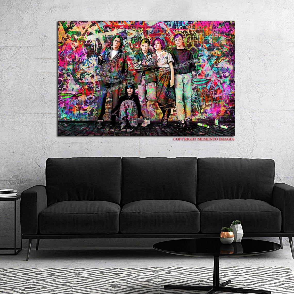 Breakfast 2020 Original Graffiti Art by Memento -36x24 Ready to Hang ...