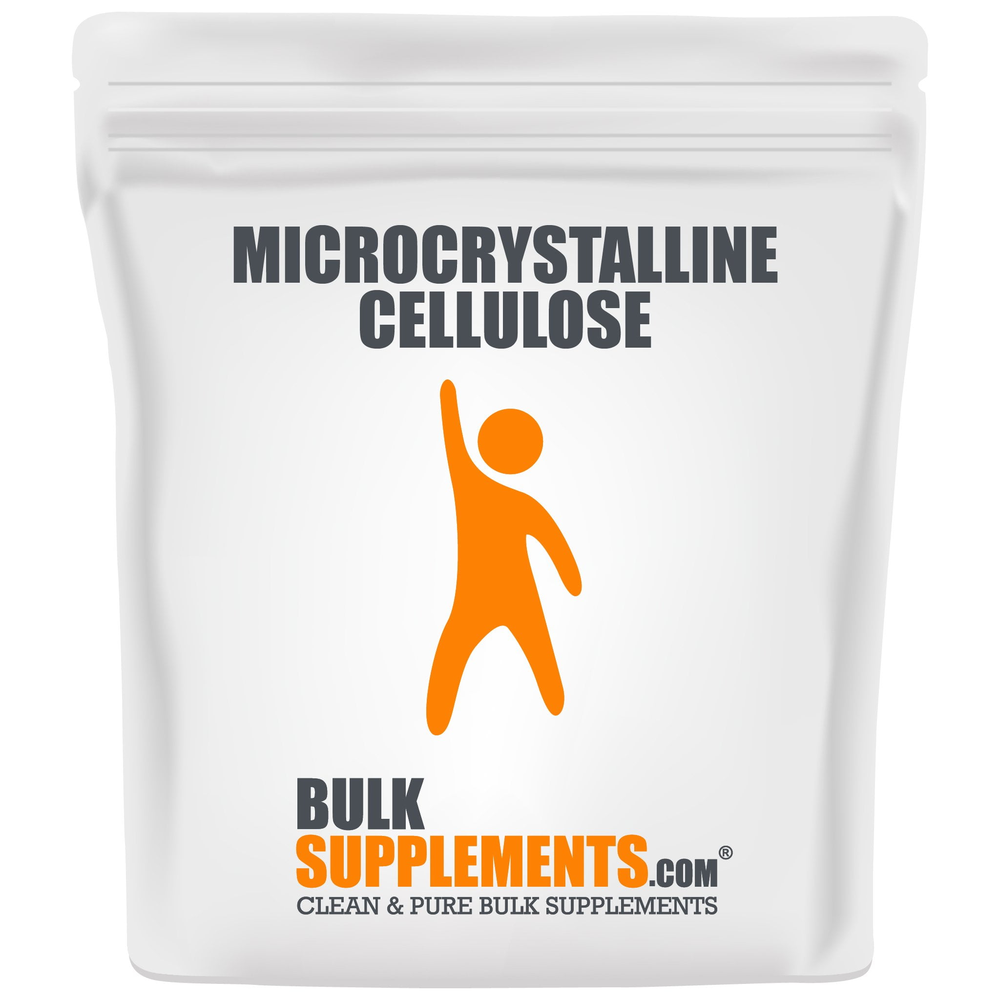 BulkSupplements.com Microcrystalline Cellulose (MCC) (500 Grams - 1.1 ...