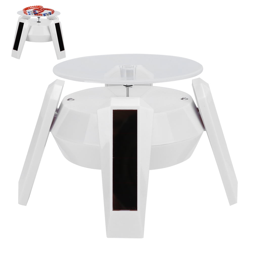 Rdeghly Solar Powered Display Stand,Jewelry Display Stand,Jewelry ...