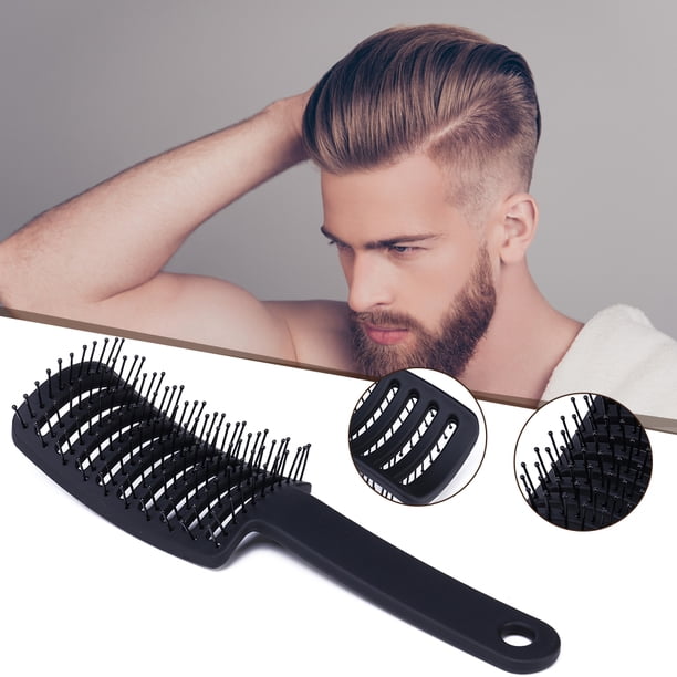 Clairlio Professional Ribbed Combs Anti-tangling Curly Hair Cleaning ...