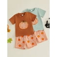 BemeyourBBs Toddler Baby Boy Halloween Thanksgiving Outfits Infant baby ...