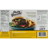 Philly Gourmet Pure Beef Patties, 2lbs - Walmart.com