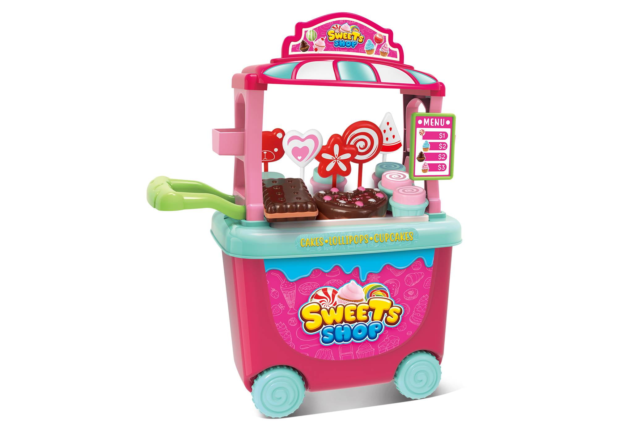 Sweets Shop Pastry Cart Playset - Walmart.com