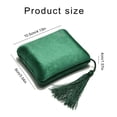 Elegant Plush Travel Case Stylish Plush Jewelry Container Portable ...