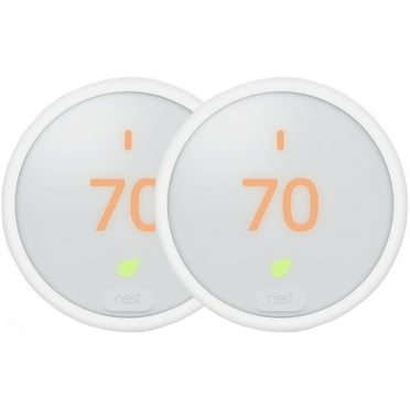 Google Nest Thermostat E in White - Walmart.com