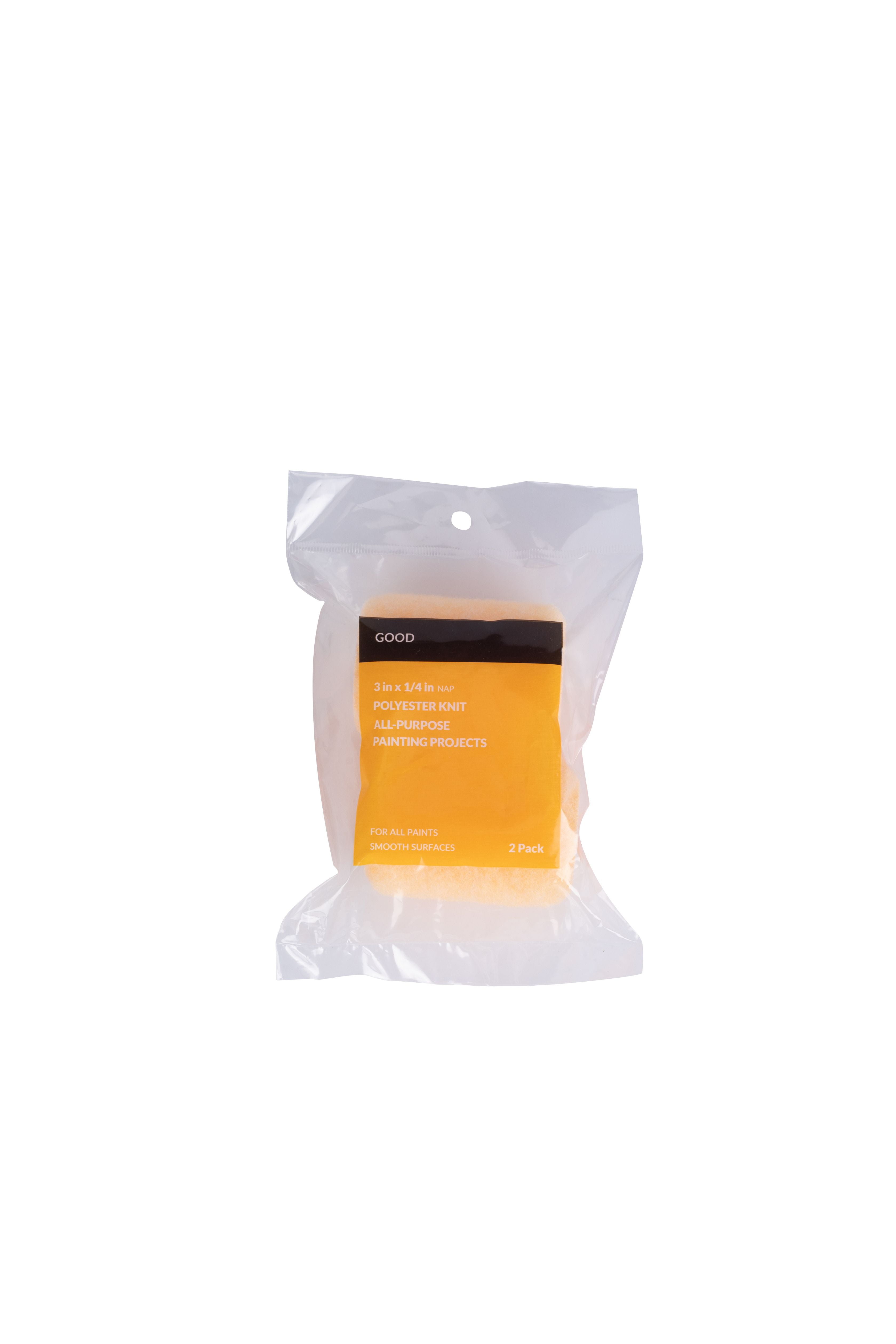 Good 3 x 1/4 in. Knit Polyester Trim Roller Cover, 2 Pack - Walmart.com