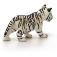 Schleich Wild Life - White Tiger Cub Animal Figurine - Realistic Animal ...