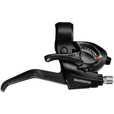 Shimano ST-EF500 3 x 7-Speed Brake/Shift Lever Set Black - Walmart.com