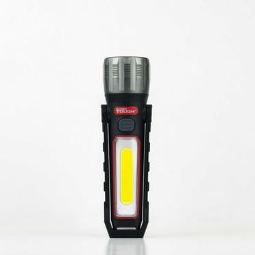 Hyper Tough 1200 Lumen LED Rechargeable Portable Work Light, Red, Black ...