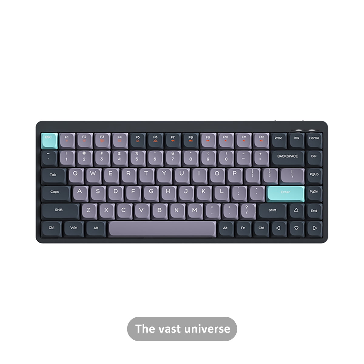 iBlancod YK75 84-Key Tri-Mode Mechanical Keyboard with 17 Backlight ...