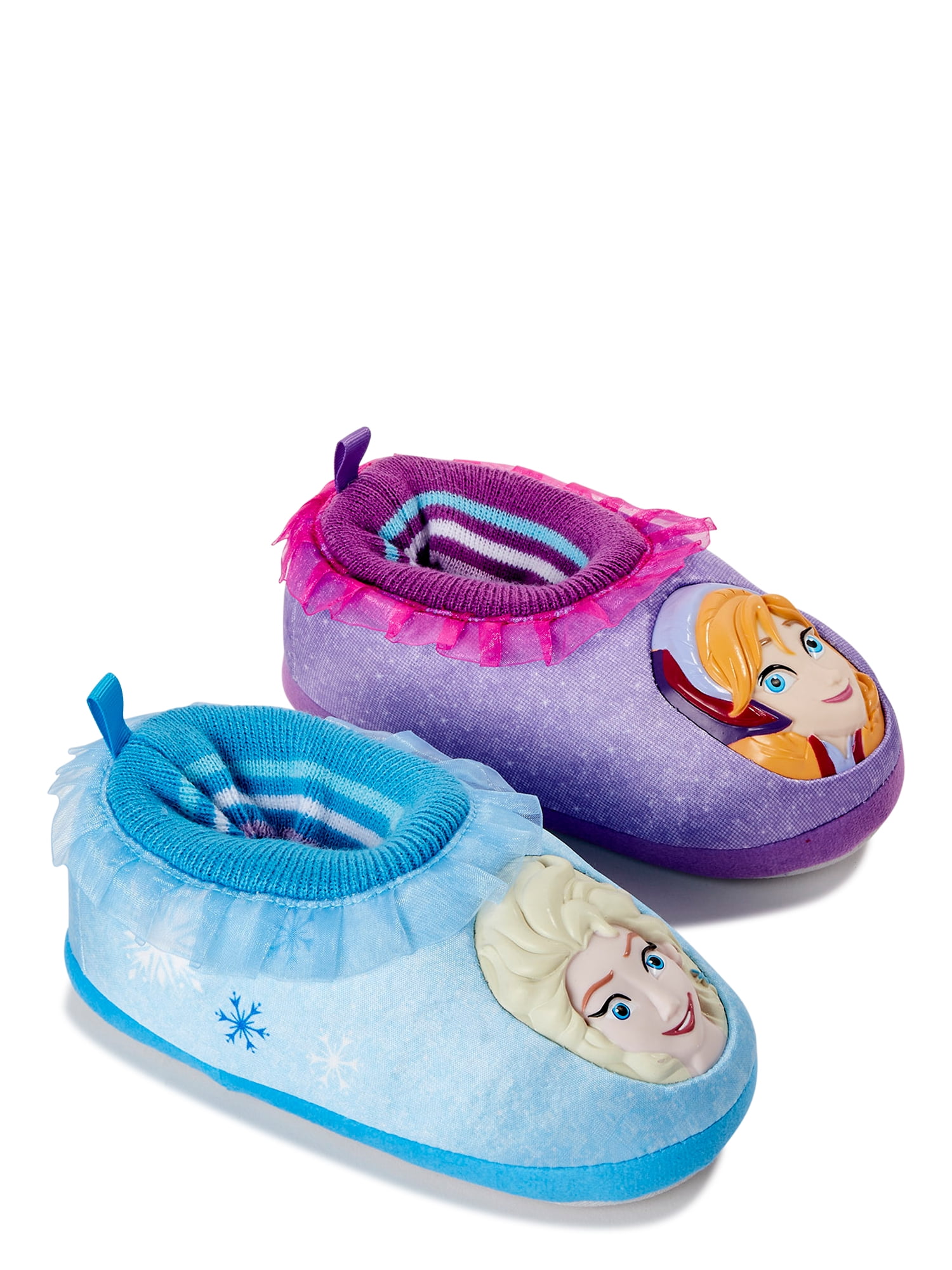 Disney Frozen Plush Slippers, Sizes 7/8-13/1 - Walmart.com