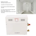 9KW Bathroom Sauna Machine, Steam Generator Self Draining Steam Shower ...