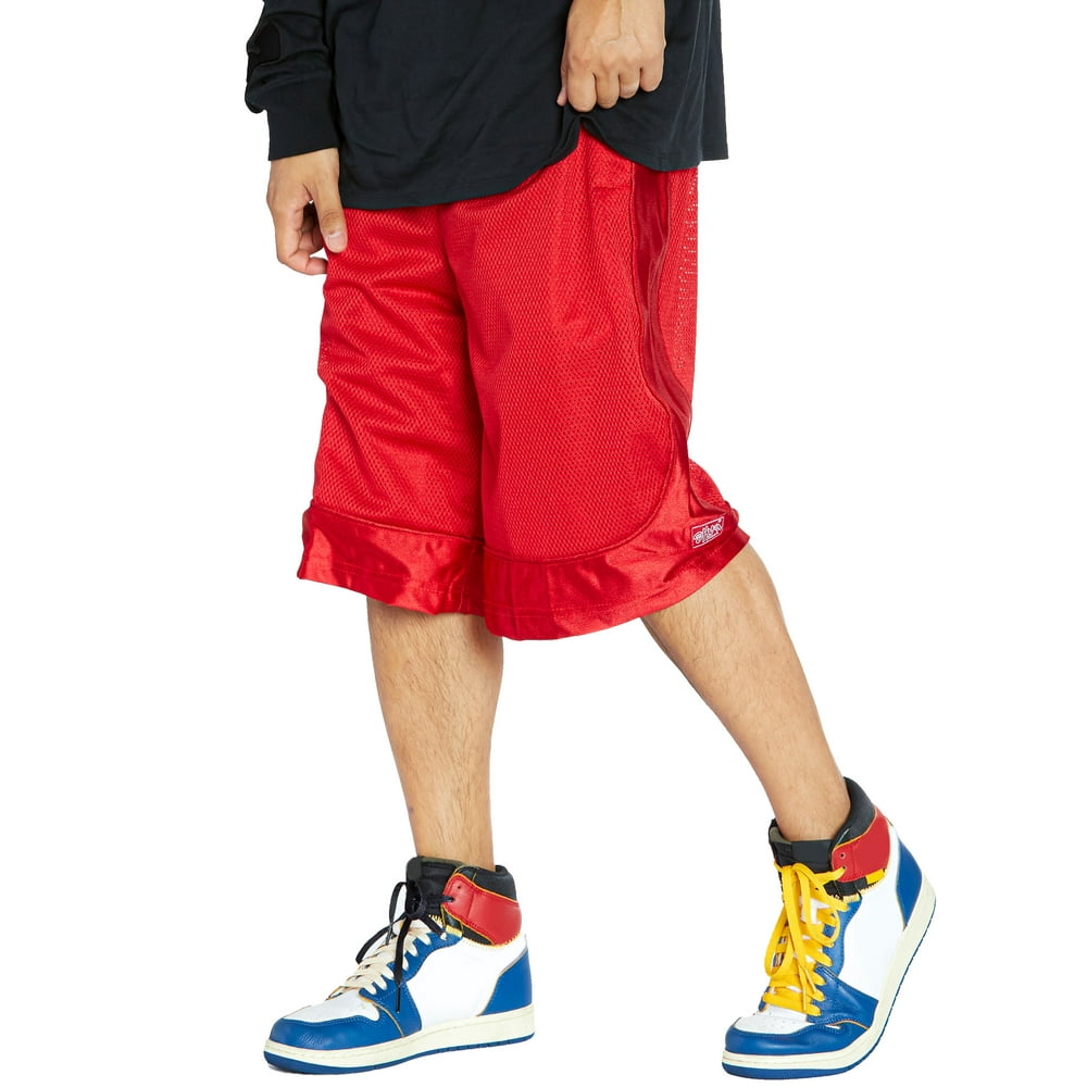 Shaka Wear - Shaka Wear Men's Mesh Basketball Shorts Athletic Pants S ...