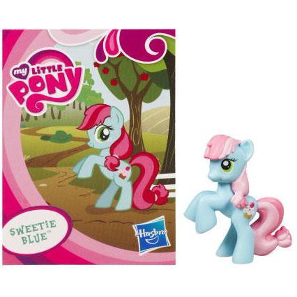 My Little Pony Series 1 Sweetie Blue PVC Figure - Walmart.com - Walmart.com