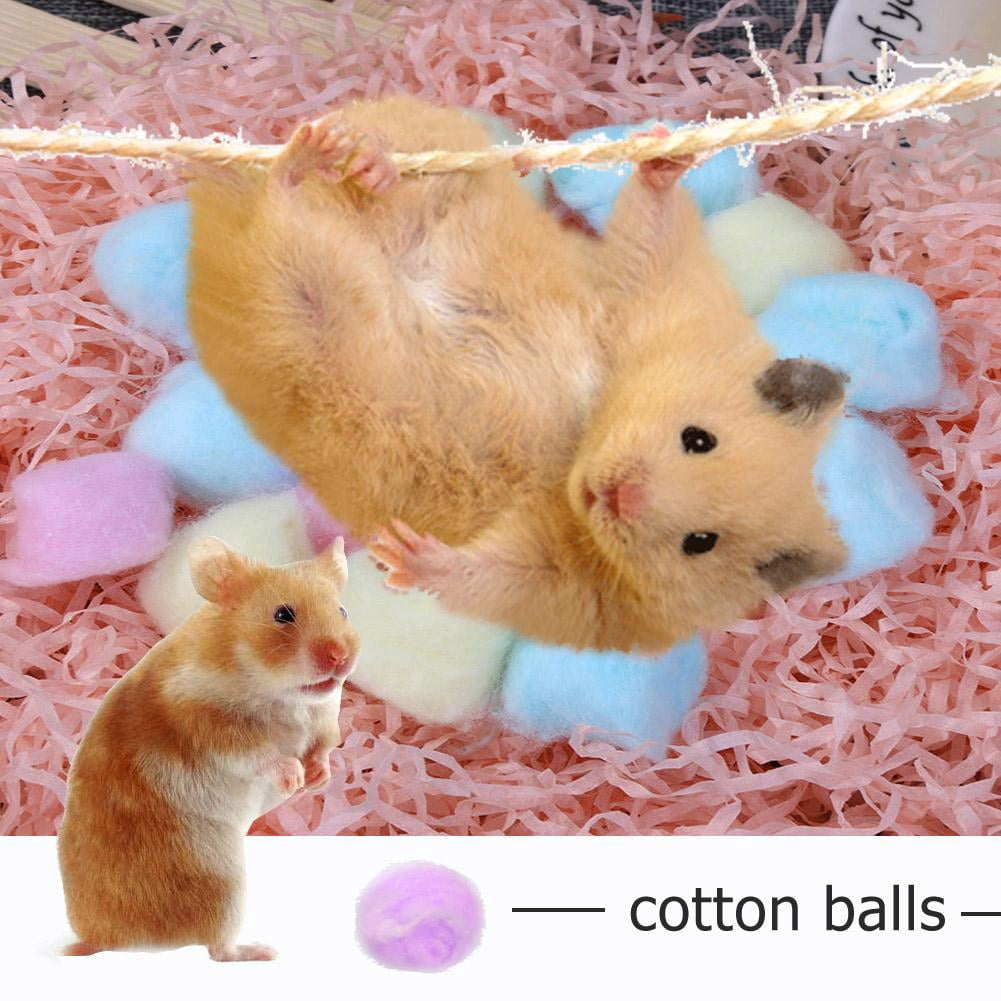 Peggybuy 100pcs Colorful Winter Keep Warm Cotton Balls Cute Cage Filler ...