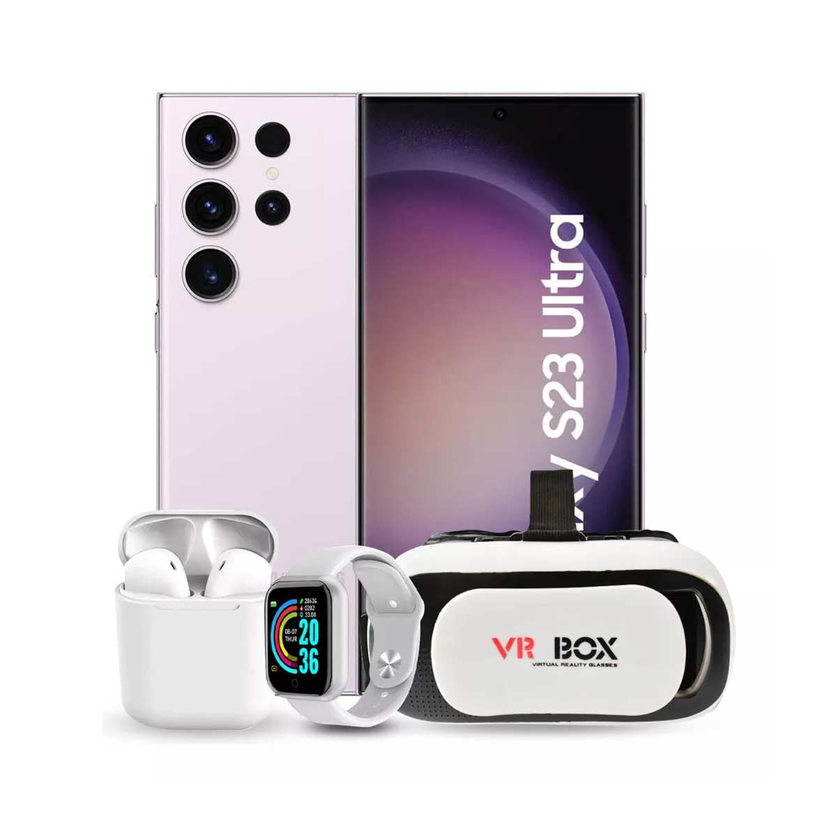 Samsung Galaxy S23 Ultra 5g 256 Gb Lavender 12 Gb Ram + 3 Regalos ...
