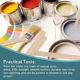 60Pcs Paint Stir Sticks, 12 Inch Wooden Paint Stirrers for Mixing ...