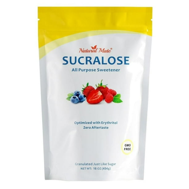 Natural Mate Sucralose with Erythritol, All Purpose Natural Sweetener 1 ...