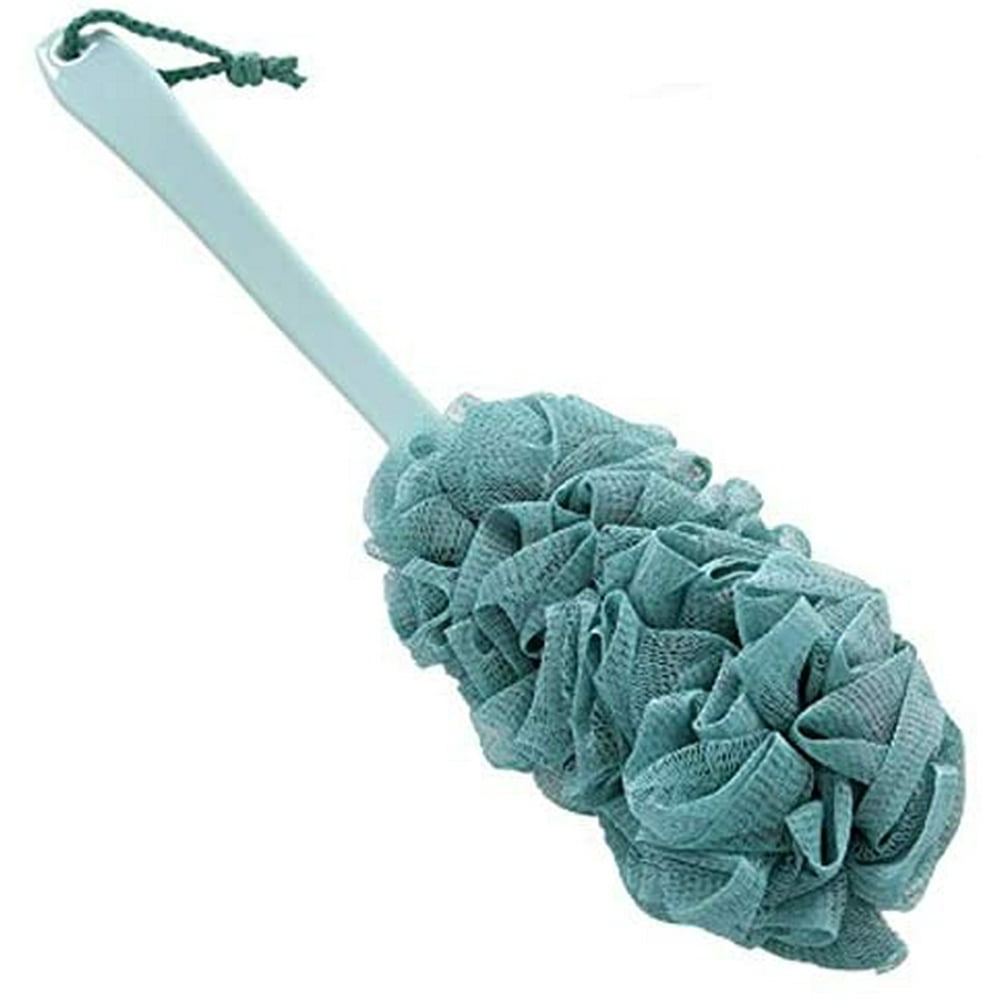 Long Handle Exfoliating Loofah Shower Sponge Body Scrubber Shower