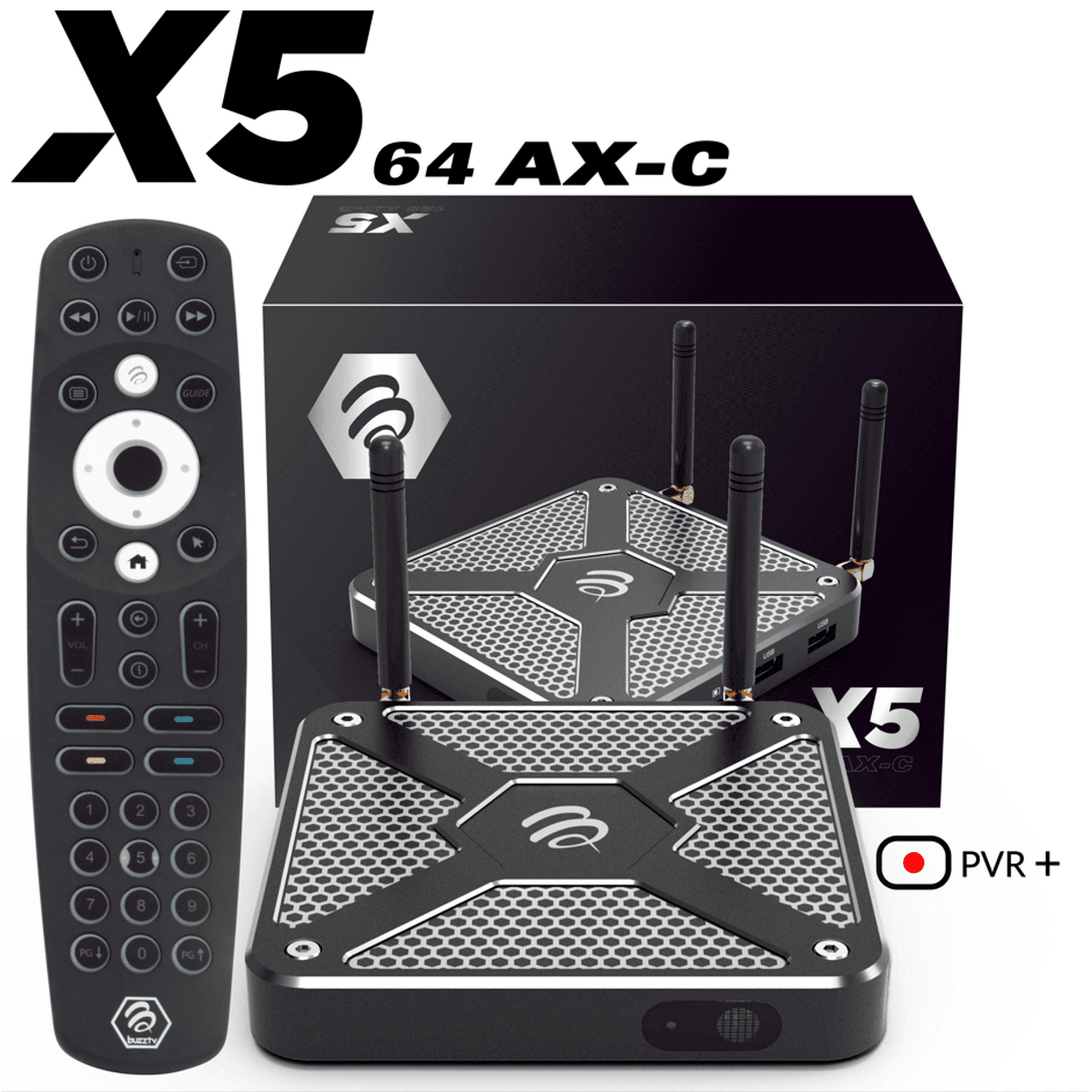 Buzztv X5 Ax-C Android 11 Smart Box 64 Gb