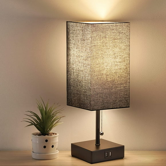 Two Pull Chain Table Lamps