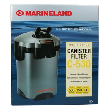 Marineland Large Aquatic Internal Canister Filter, Polishing for ...