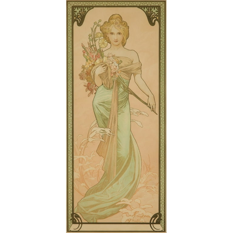 Alphonse Mucha Spring 1900