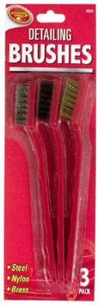 Clean Rite #4B319 3-Pk. Detailing Brushes - Walmart.com