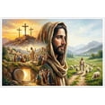 Jesus Christ Wall Art Life of Jesus Canvas Print Religious Christian ...