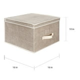 Simplify Jumbo Storage Box in Faux Jute - Walmart.com